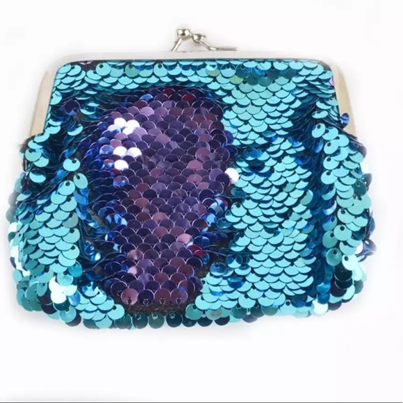 Bags | Mermaid Coin Purse Multiple Colors | Poshmark
